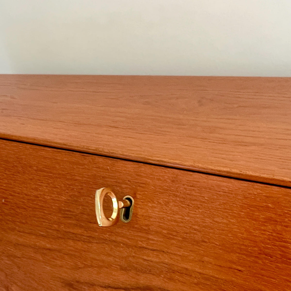 Mid Century Nathan Bureau, Teak Desk Home Office